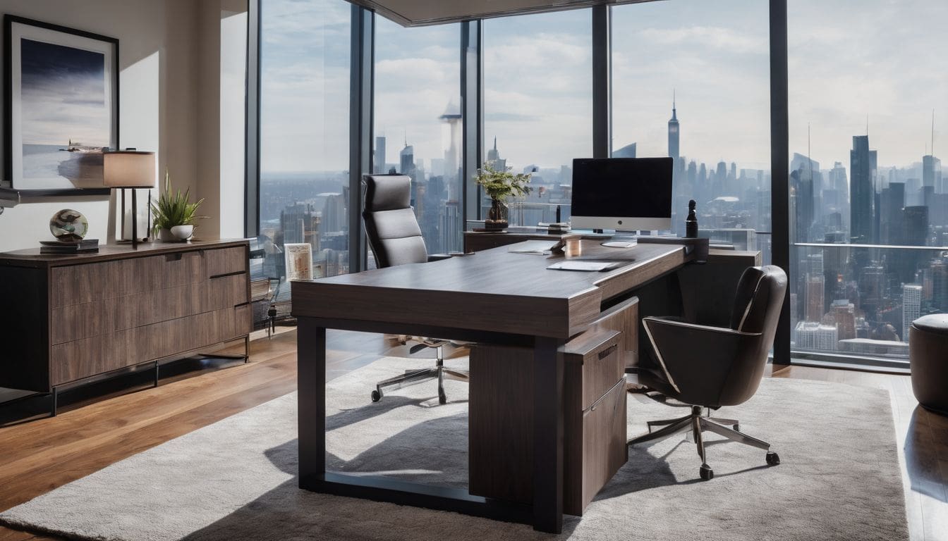 Beyond the Desk: Curating an Executive Home Office that Exudes Opulence ...