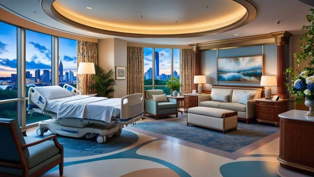 Step Inside 20 Luxury Hospital Rooms Redefining Care
