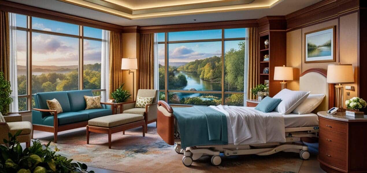 Step Inside 20 Luxury Hospital Rooms Redefining Care